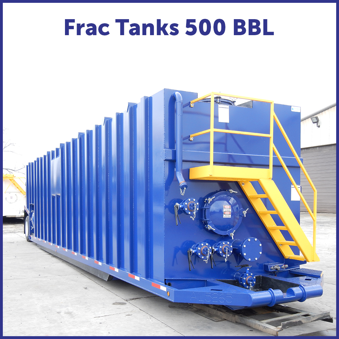 Frac Tanks 500 BBL | Alalamia Oil Services & Training Co