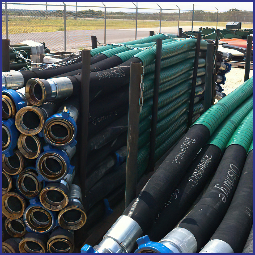 Low Pressure Hoses and Iron | Alalamia Oil Services & Training Co